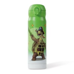Stoneline Die Schule der Magischen Tiere Edelstahl Trinkflasche Kinder 380 ml Gr&uuml;n Henrietta