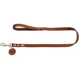Hunter F&uuml;hrleine cognac 1,3 cm, 1,1 m