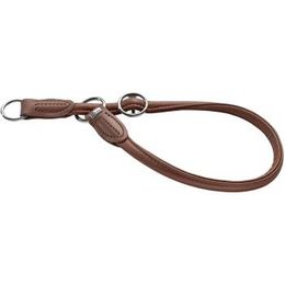 Hunter Dressurhalsung Round & Soft braun M