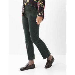 Brax Damen Five-Pocket-Hose Style MAY S DEEP FOREST, dunkelgr&uuml;n, Gr. 44