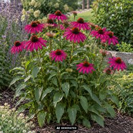 Scheinsonnenhut 'SunMagic Double Raspberry' Lieferform: Im 2 Liter Topf