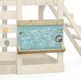 Spielturm Kreidetafel Xtra-Create - Wetterfestes Zubeh&ouml;r mit Ablage f&uuml;r 80 cm Pfostenabstand - Kreative Spiel-Erweiterung f&uuml;r Kinder - Wickey