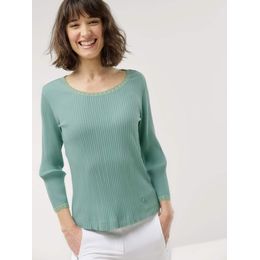 Walbusch Rippshirt Spitzendetail