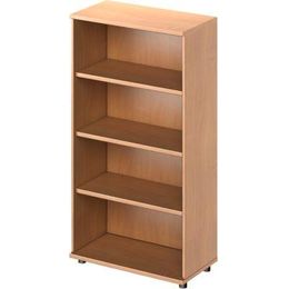 Sch&auml;fer Shop Sch&auml;fer Shop Genius Regal TETRIS WOOD, 4 OH, H&ouml;he inkl. Gleiter, B 800 mm, Buche-Dekor