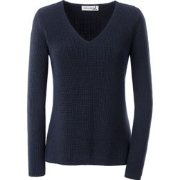 V-Ausschnitt-Pullover