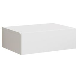 Livetastic Nachtschrank, Wei&szlig;, Holzwerkstoff, 1 Schublade(n) Schubladen, 42x14x30 cm, Schlafzimmer, Nachttische