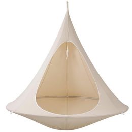 Authentics H&auml;ngesessel, Beige, Textil, Oval, 100x110x100 cm, Gartenm&ouml;bel, H&auml;ngesessel