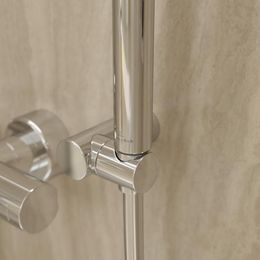 Villeroy & Boch Villeroy & Boch Universal Showers Handbrausehalter TVC00045800061 rund, Wandmontage, chrom