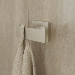 Villeroy & Boch Villeroy und Boch Elements Striking Doppel-Handtuchhaken TVA15201200064 brushed nickel black, 80x44x45mm