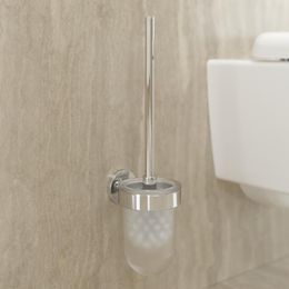 Villeroy & Boch Villeroy und Boch Elements Tender Toilettenb&uuml;rstengarnitur TVA15101600061 94x353x118mm, Glas satiniert, mit WC-B&uuml;rste, chrom
