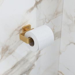 Villeroy & Boch Villeroy und Boch Elements Striking Toilettenpapierhalter TVA15201400076 135x45x93mm, ohne Deckel, brushed gold