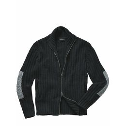 Mey & Edlich Mey & Edlich Herren Zweigarn-Cardigan Grau 77 % Wolle, 20 % Polyamid, 3 % andere Fasern