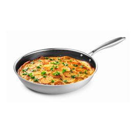 bratmaxx Edelstahl-Pfanne 20cm silber