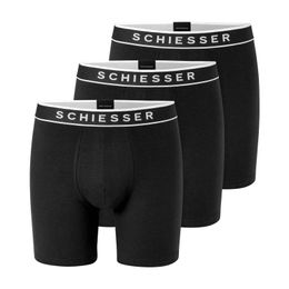 Schiesser Long Shorts 3P Herren Boxershort