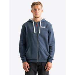 Lonsdale Herren Kapuzensweatjacke mit Rei&szlig;verschluss normale Passform HILLINGDON