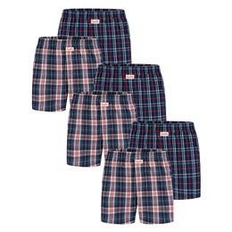 Sugar Pine Herren Boxer Mix Karos 6er Pack