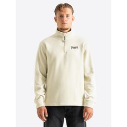 Lonsdale Herren Sweatshirt mit Viertelrei&szlig;verschluss normale Passform LOSTOCK
