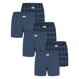 Sugar Pine Herren Boxer Mix Karos 6er Pack