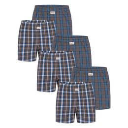 Sugar Pine Herren Boxer Mix Karos 6er Pack