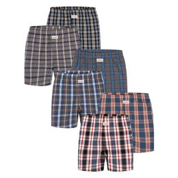 Sugar Pine Herren Boxer Mix Karos 6er Pack