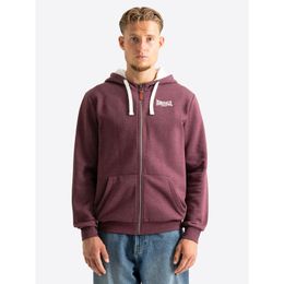 Lonsdale Herren Kapuzensweatjacke mit Rei&szlig;verschluss normale Passform HILLINGDON