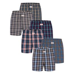 Sugar Pine Herren Boxer Mix Karos 6er Pack