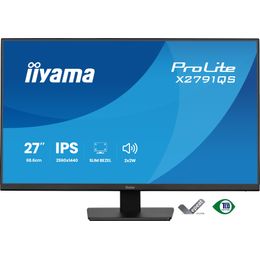 iiyama ProLite X2791QS-B1 | 27" QHD IPS Monitor Slim Design f&uuml;r Office & Multitasking