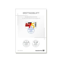 Ersttagsblatt 35/26 "75 Jahre Bundesverfassungsgericht"