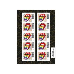 Limitierte Sonderedition "The Rolling Stones" - "Tongue" pride, Briefmarke zu 0,95 &euro;