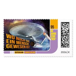 60 Jahre Star Trek, Briefmarke zu 0,95 &euro;, 10er-Bogen