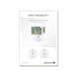 Ersttagsblatt 33/26 "F&uuml;r den Umweltschutz" - Anpassung an den Klimawandel