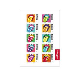 Limitierte Sonderedition "The Rolling Stones" - "Tongue" popart, Briefmarke zu 0,95 &euro;