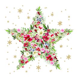 Servietten CHRISTMAS STAR