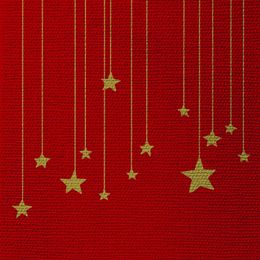 Servietten STARS ON CANVAS