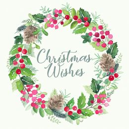 Servietten MERRY WREATH