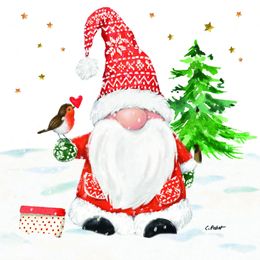 Servietten Christmas Buddy