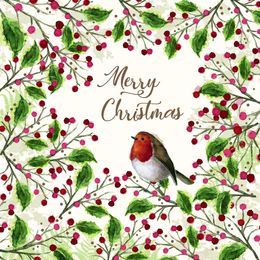 Servietten Merry Bird