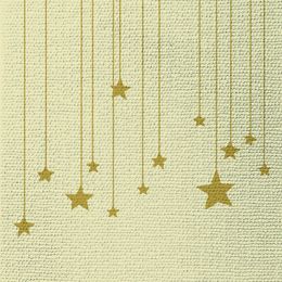 Servietten STARS ON CANVAS
