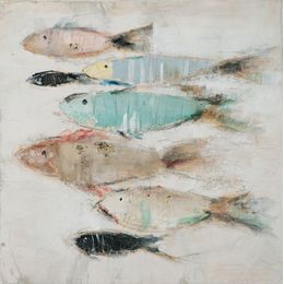 SONSTIGE Gem&auml;lde FISCHSCHWARM