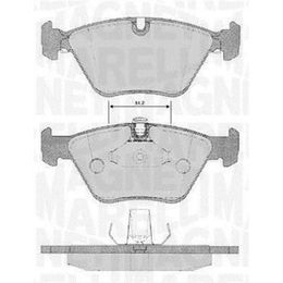 MAGNETI MARELLI Bremsbelagsatz, Scheibenbremse 363916060159 f&uuml;r BMW