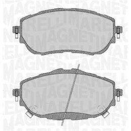 MAGNETI MARELLI Bremsbelagsatz, Scheibenbremse 363916060708 f&uuml;r TOYOTA