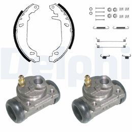 DELPHI Bremsbackensatz kp823 f&uuml;r Peugeot Citro&euml;n