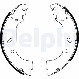 DELPHI Bremsbackensatz ls1715 f&uuml;r Peugeot Fiat LANCIA Citro&euml;n