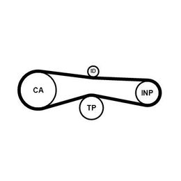 CONTINENTAL CTAM Zahnriemensatz ct1131k1 f&uuml;r VW Porsche