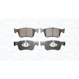 MAGNETI MARELLI Bremsbelagsatz, Scheibenbremse 363916060719 f&uuml;r Vaughall Citro&euml;n Peugeot