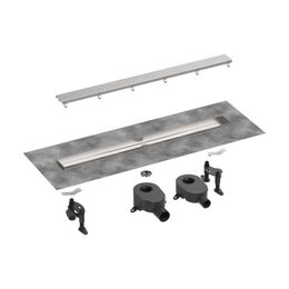 Hansgrohe RainDrain Go 1000 Komplettset DR 1000 56275800 r&uuml;cks.beflies.Stand./flache Instal.BST