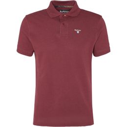 Barbour Polo Tartan Pique Ruby (Gr&ouml;&szlig;e: M)