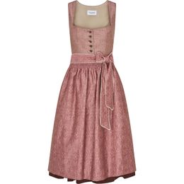 FELICITAS Midi-Dirndl Dala Altrosa (Gr&ouml;&szlig;e: 34)