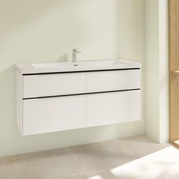 Villeroy & Boch Villeroy & Boch Subway 3.0 Schrank mit Waschtisch, 4 Ausz&uuml;ge, 4A70D5RW+C60201VF,