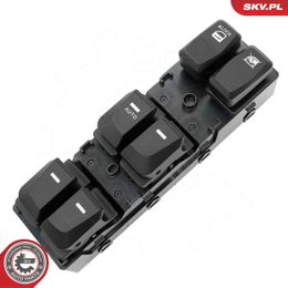 ESEN SKV Schalter, Fensterheber 37SKV207 vorne links f&uuml;r HYUNDAI